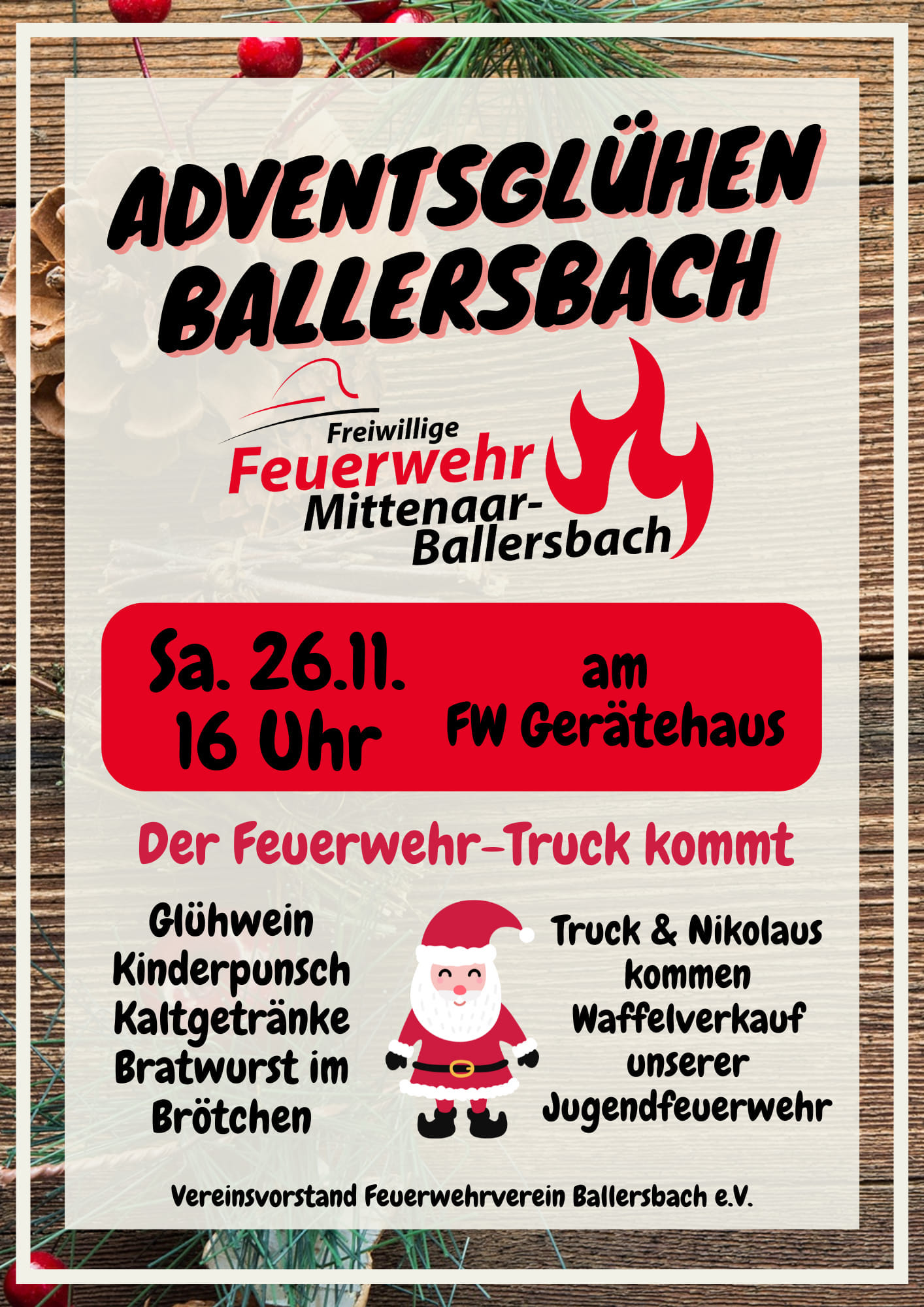 Adventsglühen Ballersbach | Gemeinde Mittenaar
